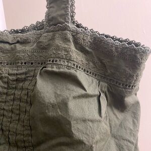 Levi's | Tops | Levis Cici Tank Top Olive Green | Poshmark